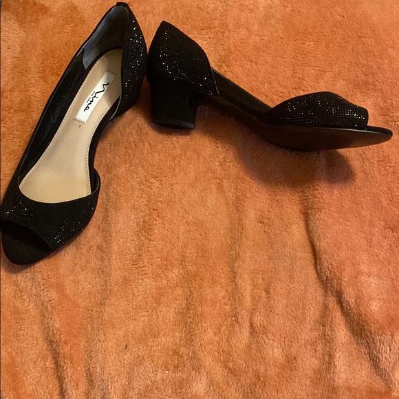 Nina | Shoes | Nina Black Wedge Shoes | Poshmark